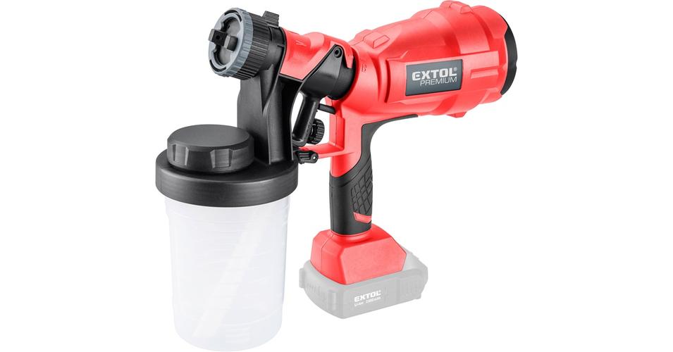 Extol Premium akkus festékszóró gép, Share20V, 20V, Li-ion, AKKU és ...